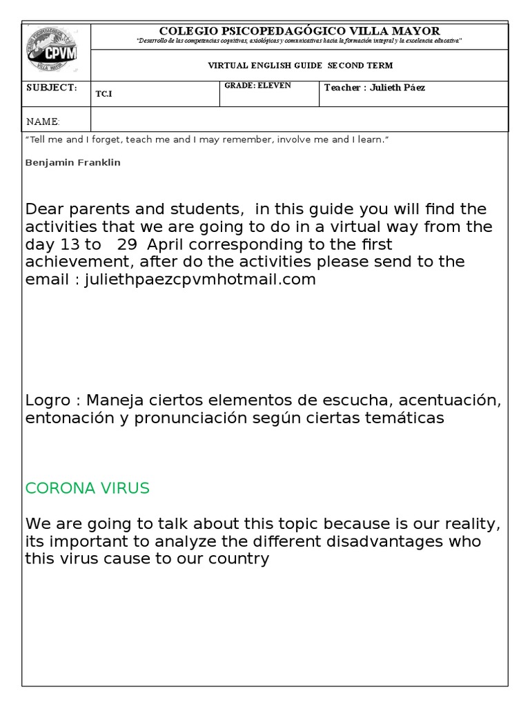 Guide Tci Once | PDF | Common Cold | Infection