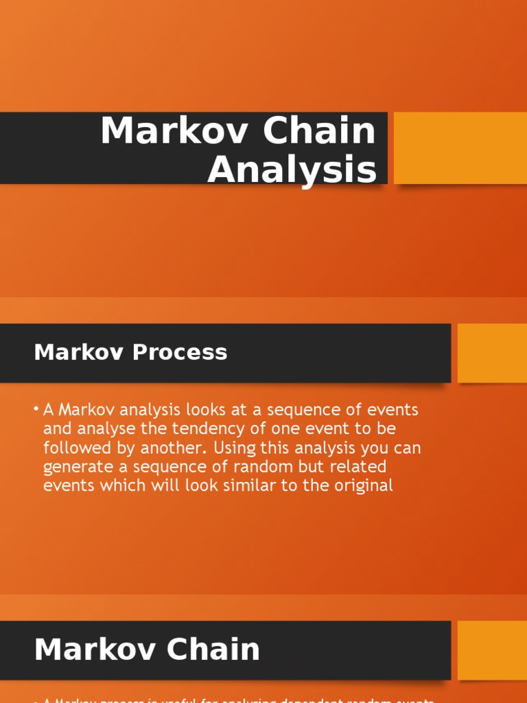 Markov Chain Analysis by Midhun N Madhav | PDF | Markov Chain | Consumer Behaviour