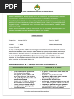 Shift Engineer Job Description and Duties | PDF | Engineer | Safety
