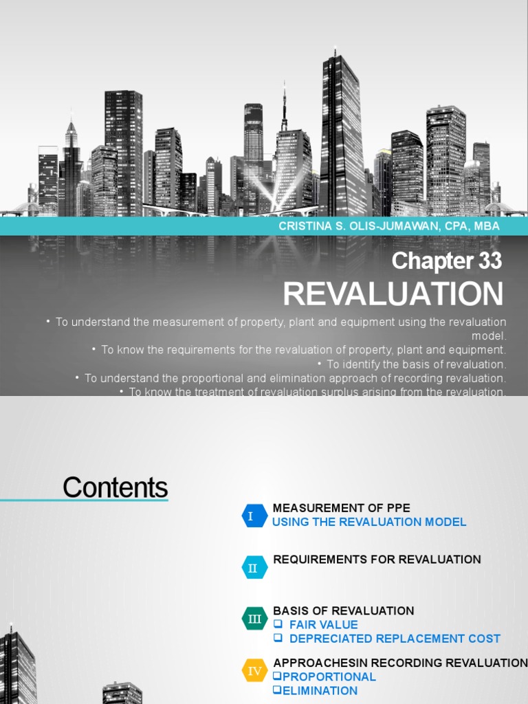 Understanding the Revaluation Model: Measurement, Requirements ...