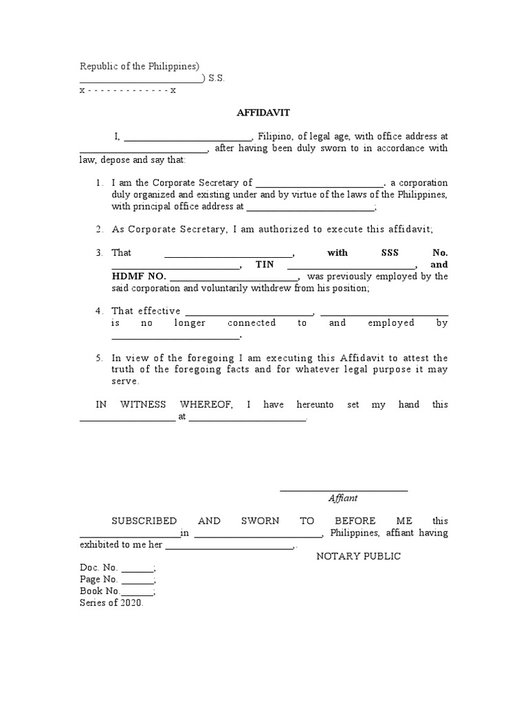 Affidavit of no longer conected_1.doc