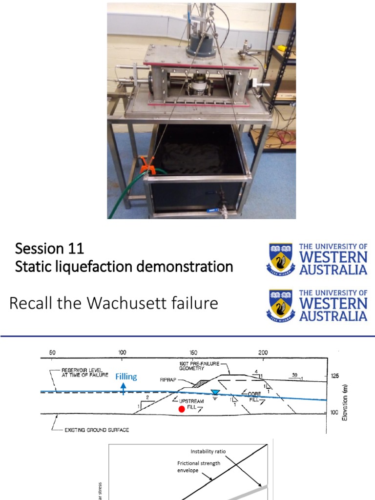11 - Static Liquefaction Demonstration PDF | PDF | Stress (Mechanics ...