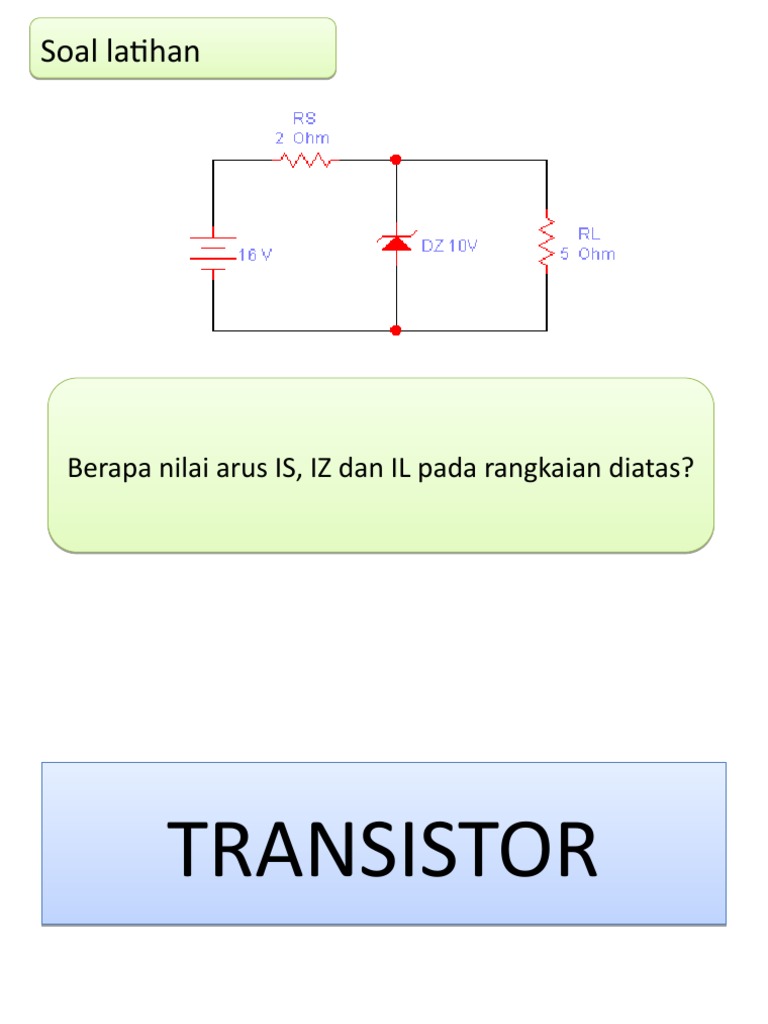 TRANSISTOR | PDF | Metode & Bahan Ajar | Sains & Matematika