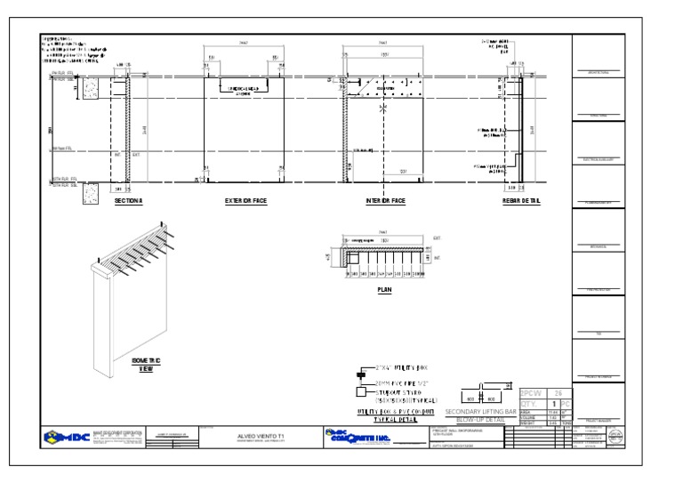PH FLR FFL ARCHITECTURAL STRUCTURAL SECTION | PDF | Civil Engineering ...