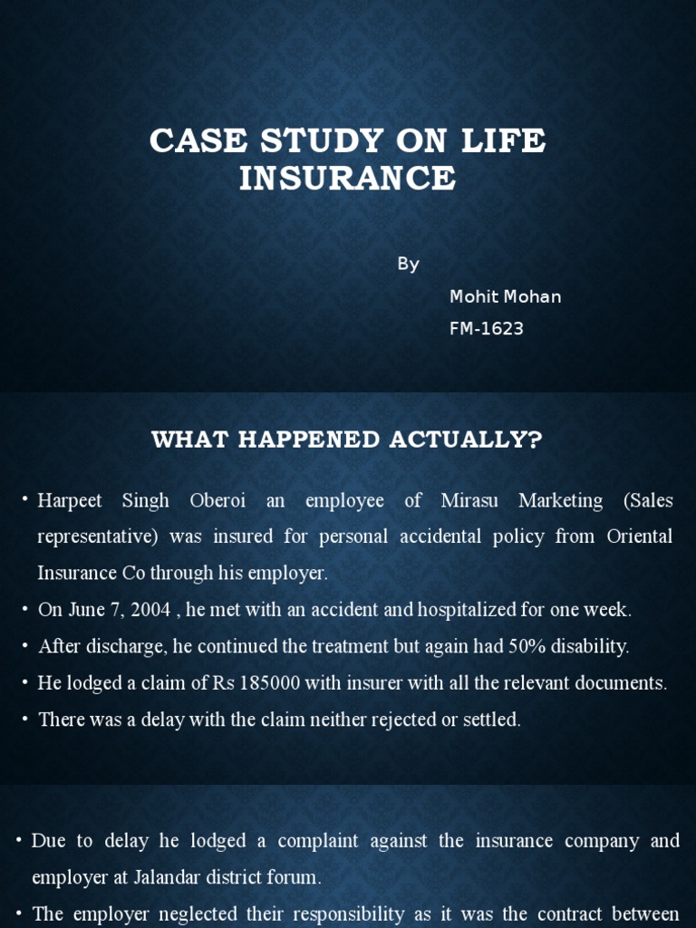 Risk Case Study | PDF