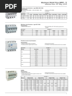 Main Switch Board SLD - MSB 1 | PDF | Electrical Engineering | Electricity