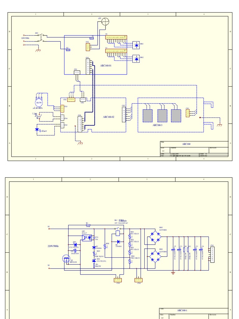 Inverter Welding Machine Circuit Diagram | PDF