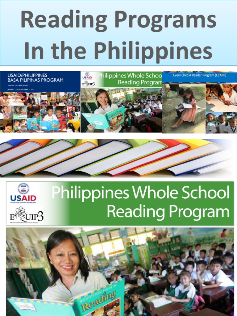 Reading Program Programs in The Philippines | Download Free PDF ...