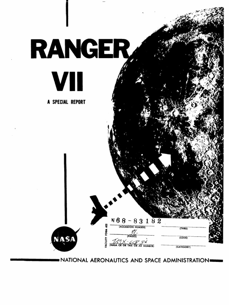 Ranger 7 - A Special Report | PDF | Mariner Program | Apollo Lunar Module
