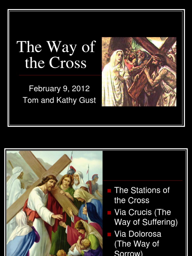 The Way of the Cross Explained | PDF | Stations Of The Cross | Jesus