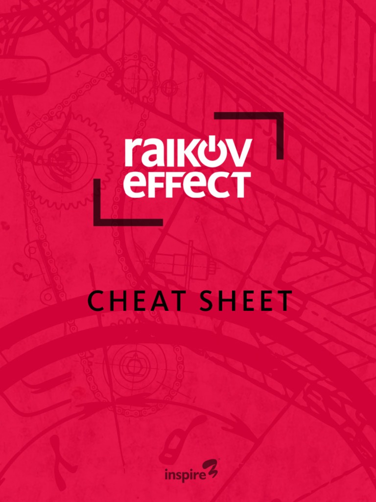 Raikov Effect - Cheat Sheet | PDF | Placebo | Mind