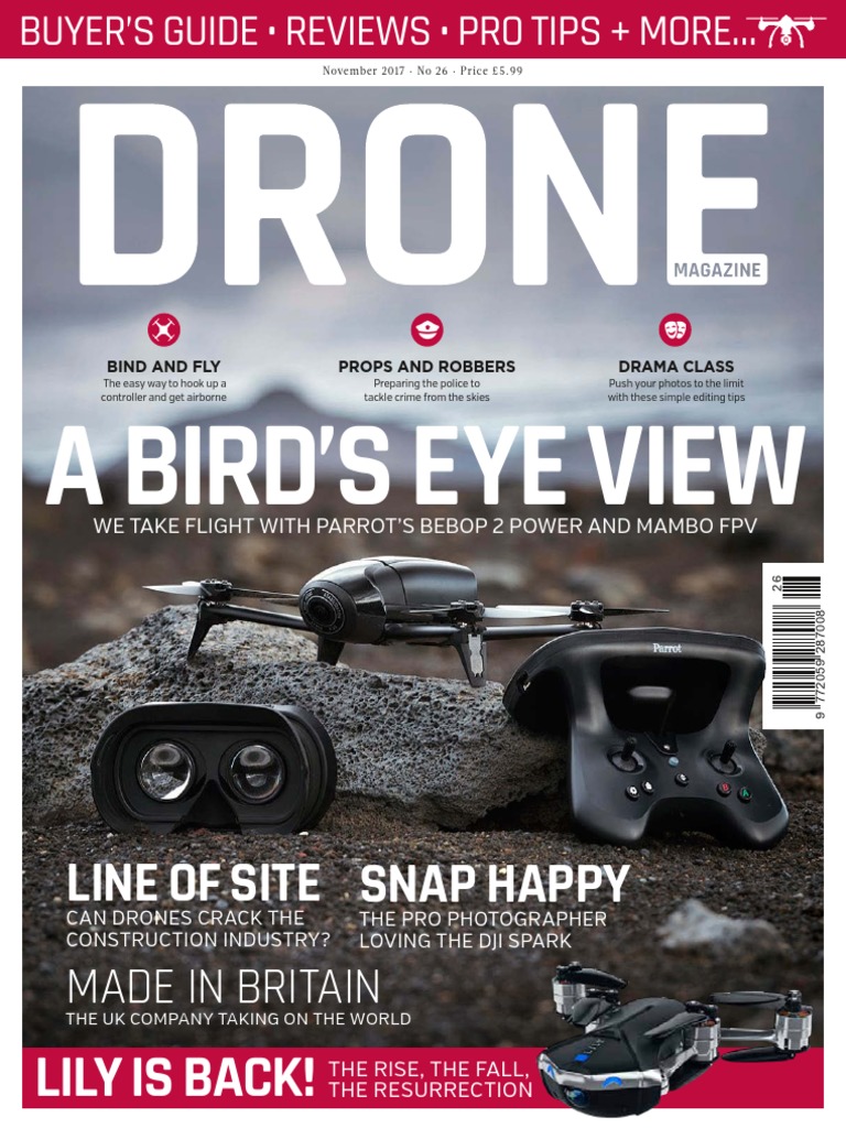 DRONE - November 2017 PDF | PDF | Quadcopter | Unmanned Aerial Vehicle