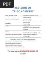 Grade 12 Trigonometry Notes PDF | PDF | Trigonometry | Geometric ...
