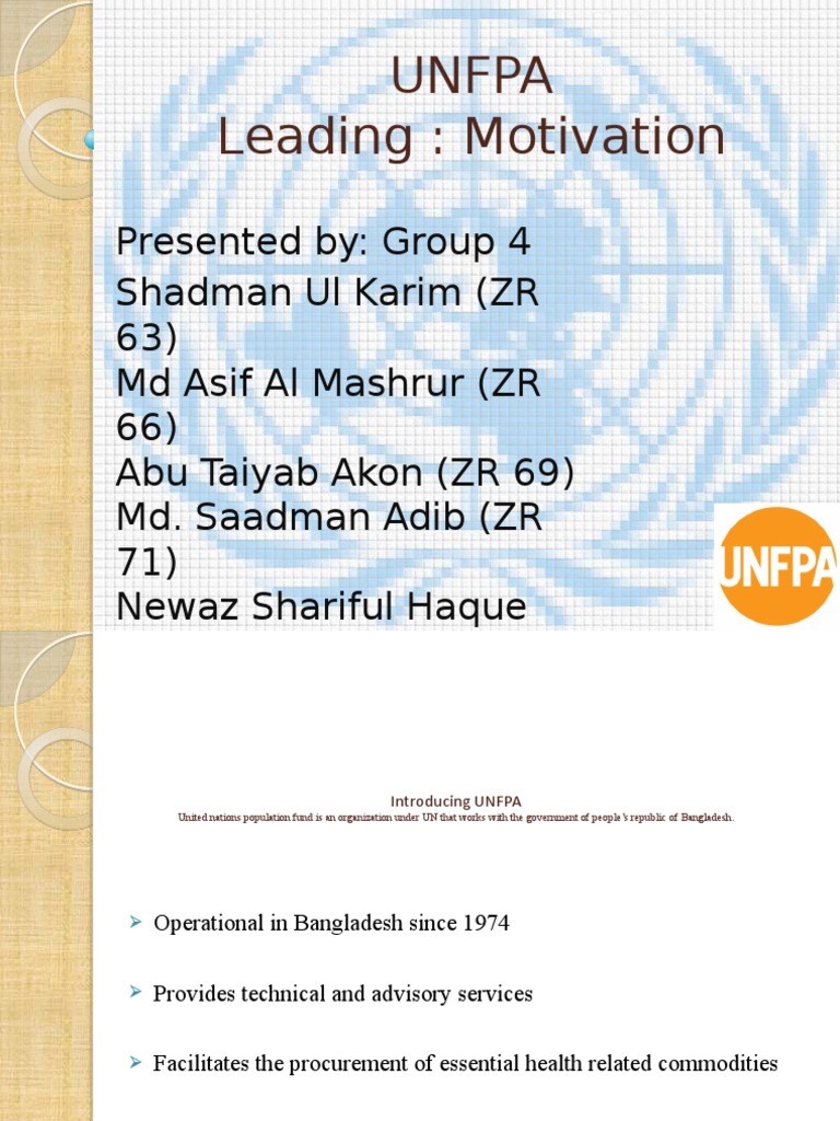 Introducing UNFPA Presentation | PDF | United Nations Population Fund ...