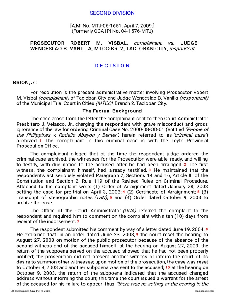 Violation of Procedural Rules: People of the Philippines v. Rodelio ...