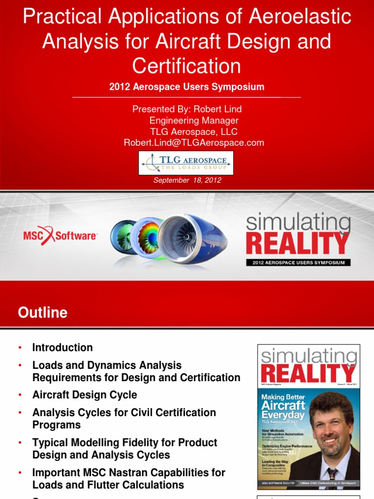 Practical Applications Of Aeroelastic Analysis For Aircaft Design And
