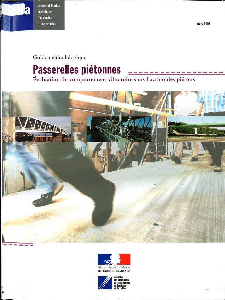 Guide SETRA - Passerelles Pietonnes | PDF