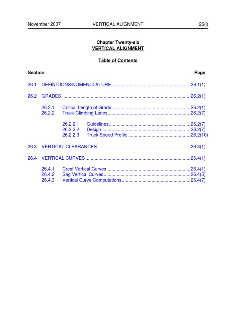 Critical Length of Grade Curves | PDF | Land Transport | Geometry