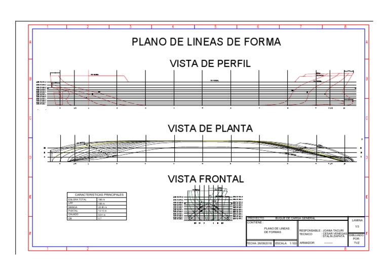 Plano Línea de Formas-Model | PDF