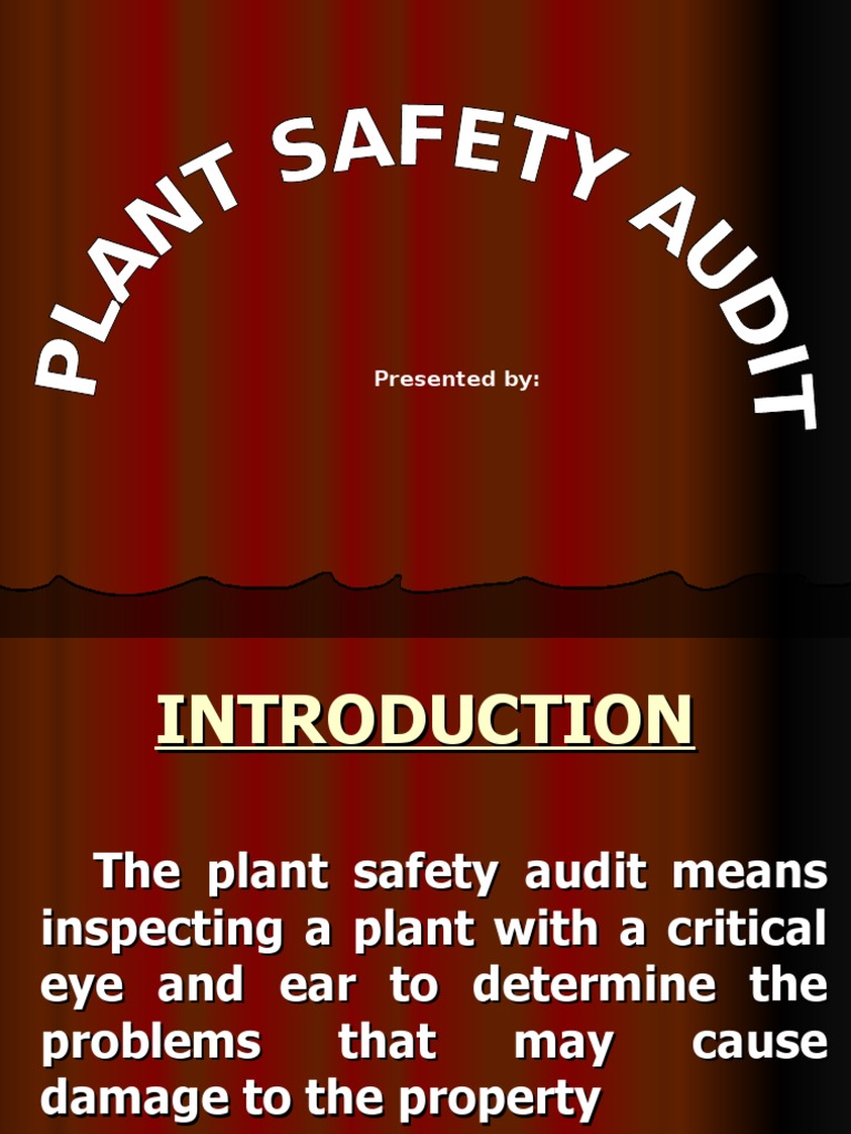 Plant Safety Audit | PDF | Safety | Prevention