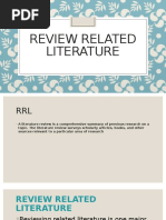 Literature Review Resources Online | PDF