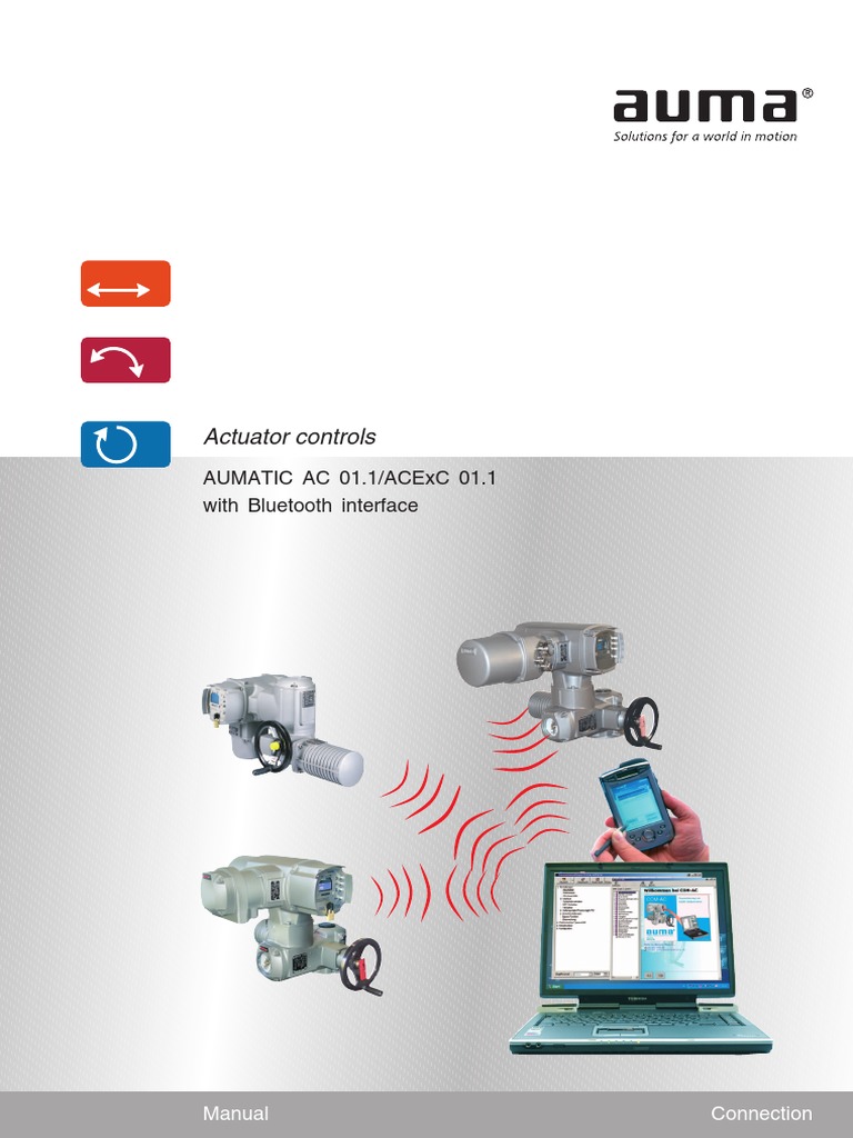 Actuator Controls: Aumatic Ac 01.1/acexc 01.1 With Bluetooth Interface ...