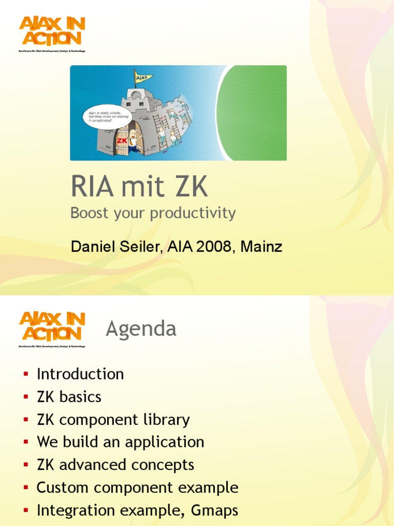 ZK Basics | Download Free PDF | Ajax (Programming) | Java Script