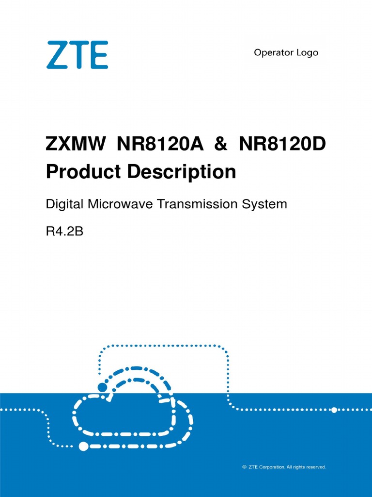 ZXMW NR8120A NR8120D Product Description | PDF | Ethernet | Multiprotocol Label Switching