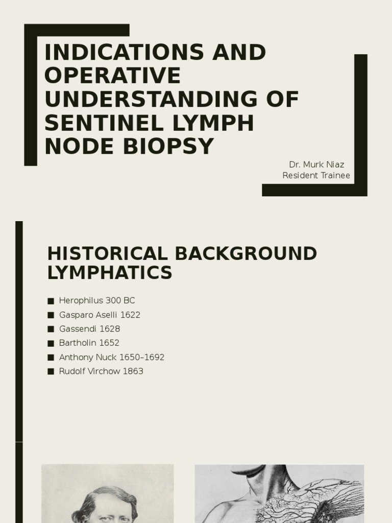Sentinel Lymph Node Biopsy Insights | PDF | Cancer | Neoplasms
