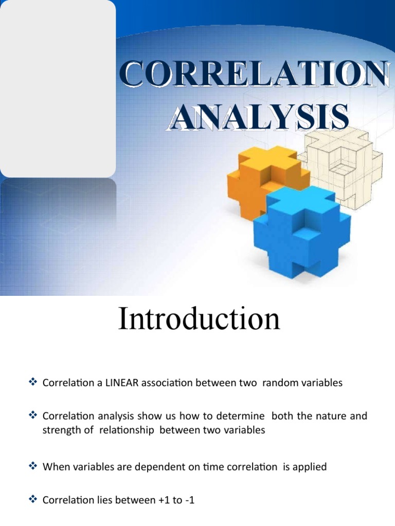Correlation Analysis | PDF | Spearman's Rank Correlation Coefficient | Correlation And Dependence