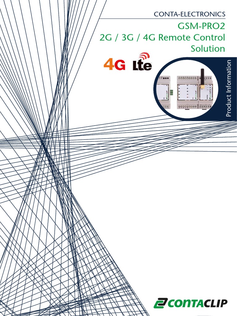 GSM-PRO2 Remote Control Solution | PDF | Programmable Logic Controller ...