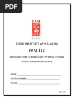 ServSafe Guided Notes Chapter 2 | PDF