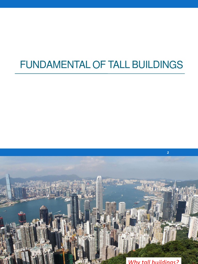 Fundamental of Tall Buildings | PDF | Beam (Structure) | Deep Foundation
