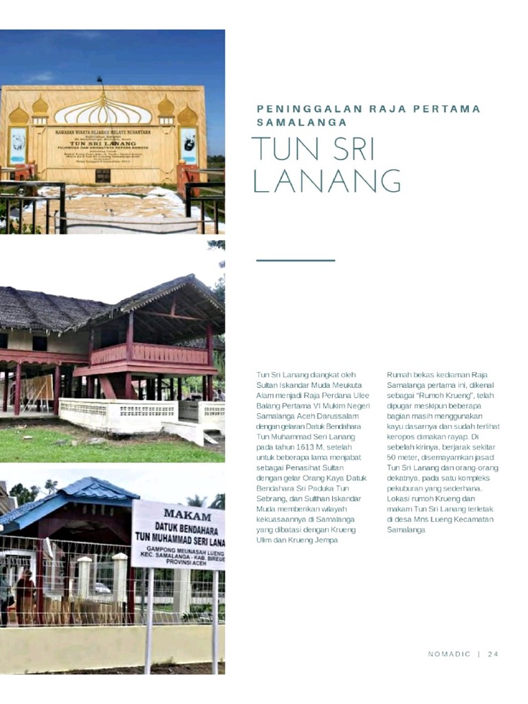 Tun Sri Lanang | PDF