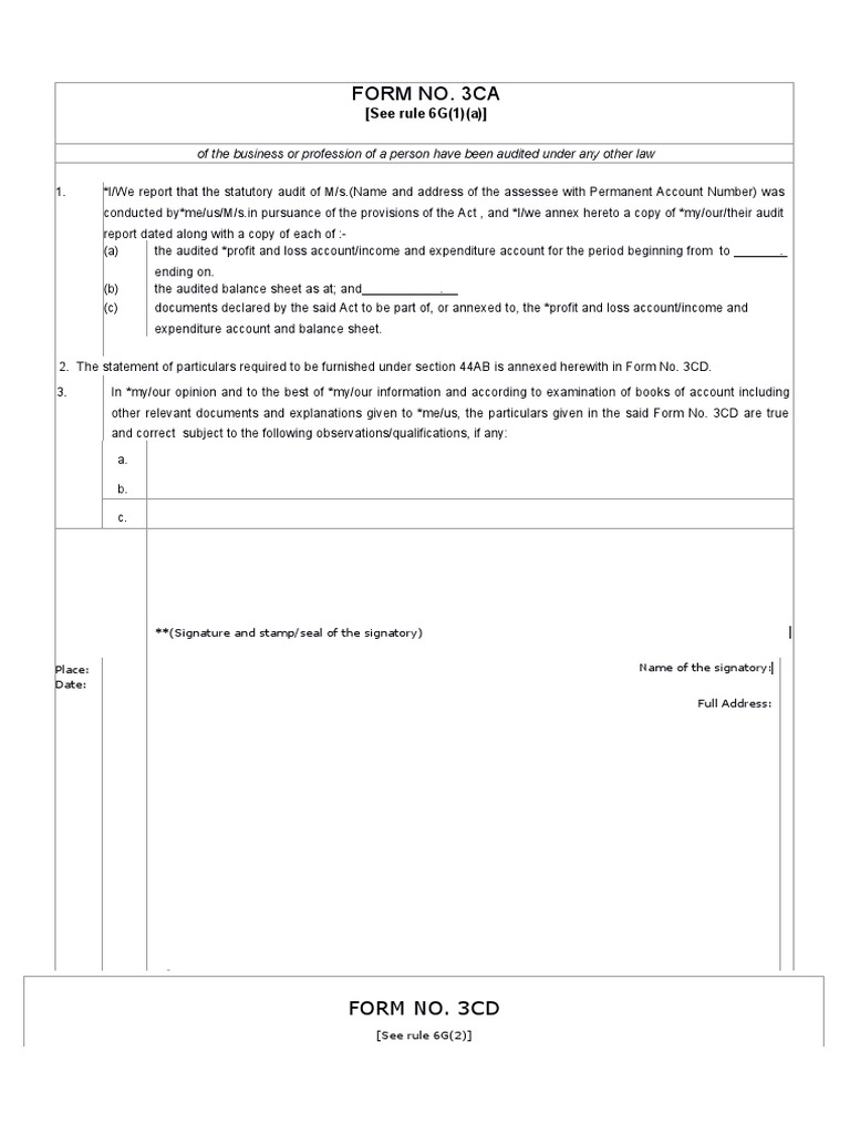 New Form 3CD - 2018-19 Amended | PDF | Cheque | Payments
