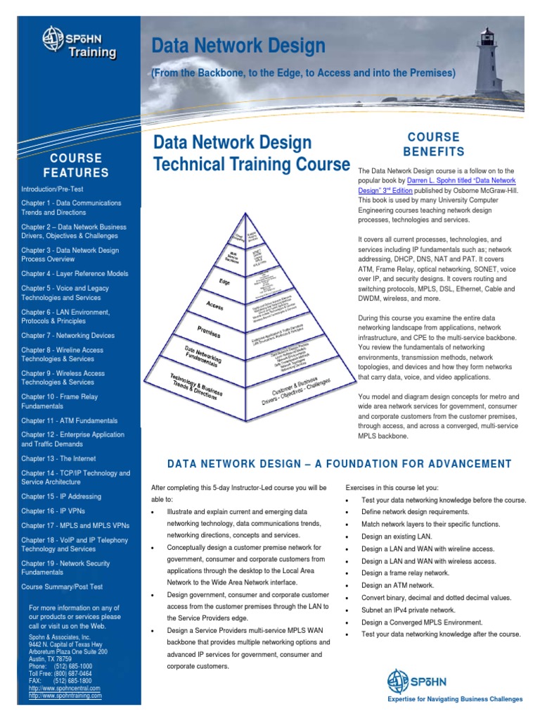 Data Network Design Technical Training Course | Download Free PDF ...