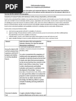 Checklist 3: Inception Report - Template For Filling in Form | PDF