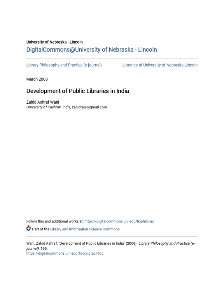 Fulltext PDF | Download Free PDF | Public Library | Libraries