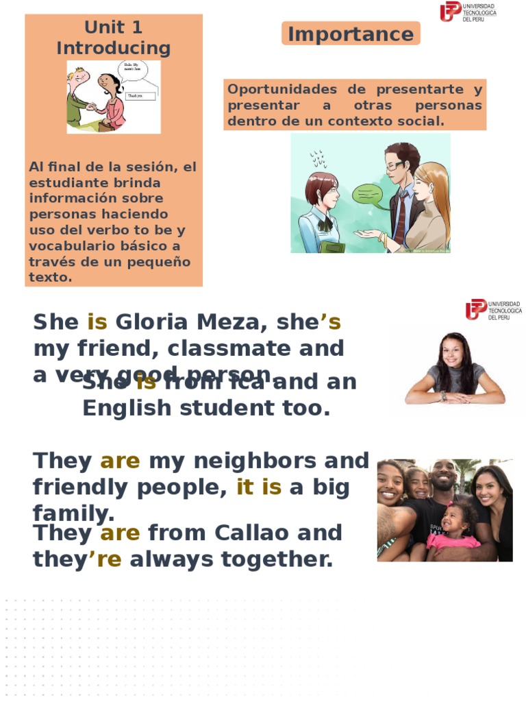 Introducing My Friends | PDF