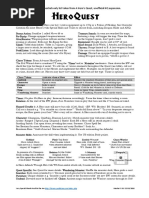 HeroQuest Quest Order | PDF