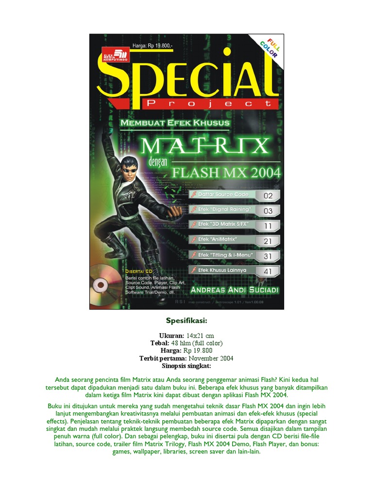 SP Membuat Efek Khusus Matrix | PDF | Game & Aktivitas