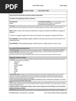 Shared Reading 5 Day Literacy Plan | PDF | Butterfly | Reading (Process)