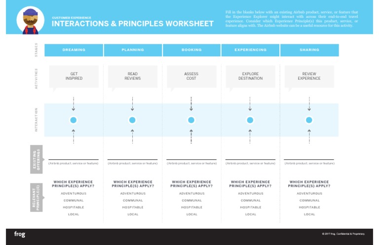 CX - Interactions and Principles WORKSHEET PDF | PDF | Business