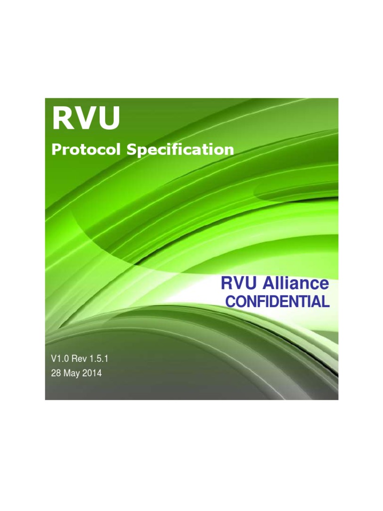 RVU - Protocol - Specification - V1 - 0 - Rev1 - 51 FINAL May 2014 ...