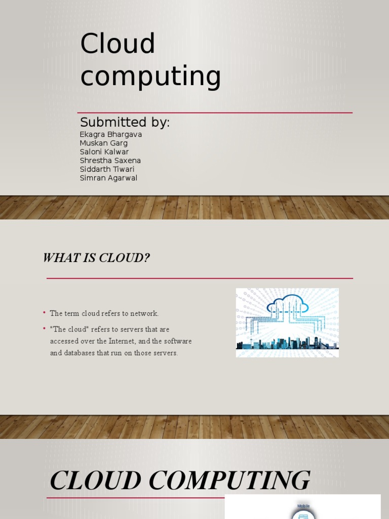 Cloud Computing MIS | PDF | Platform As A Service | Cloud Computing