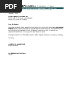 Request Letter (Denr) | PDF | Home & Garden