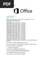 Claves Office 2021 - TRABAJOS | PDF