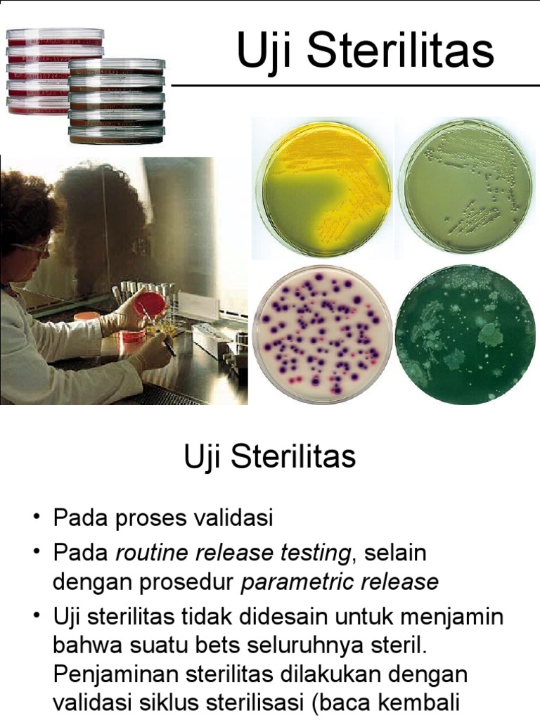 2014 Uji Sterilitas | PDF