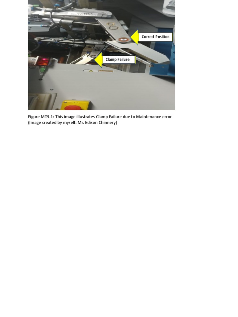 Figure MT9.1: This Image Illustrates Clamp Failure Due To Maintenance ...