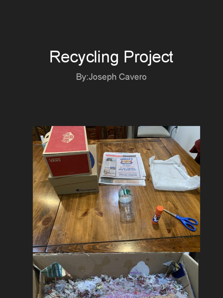 Recycling Project | PDF